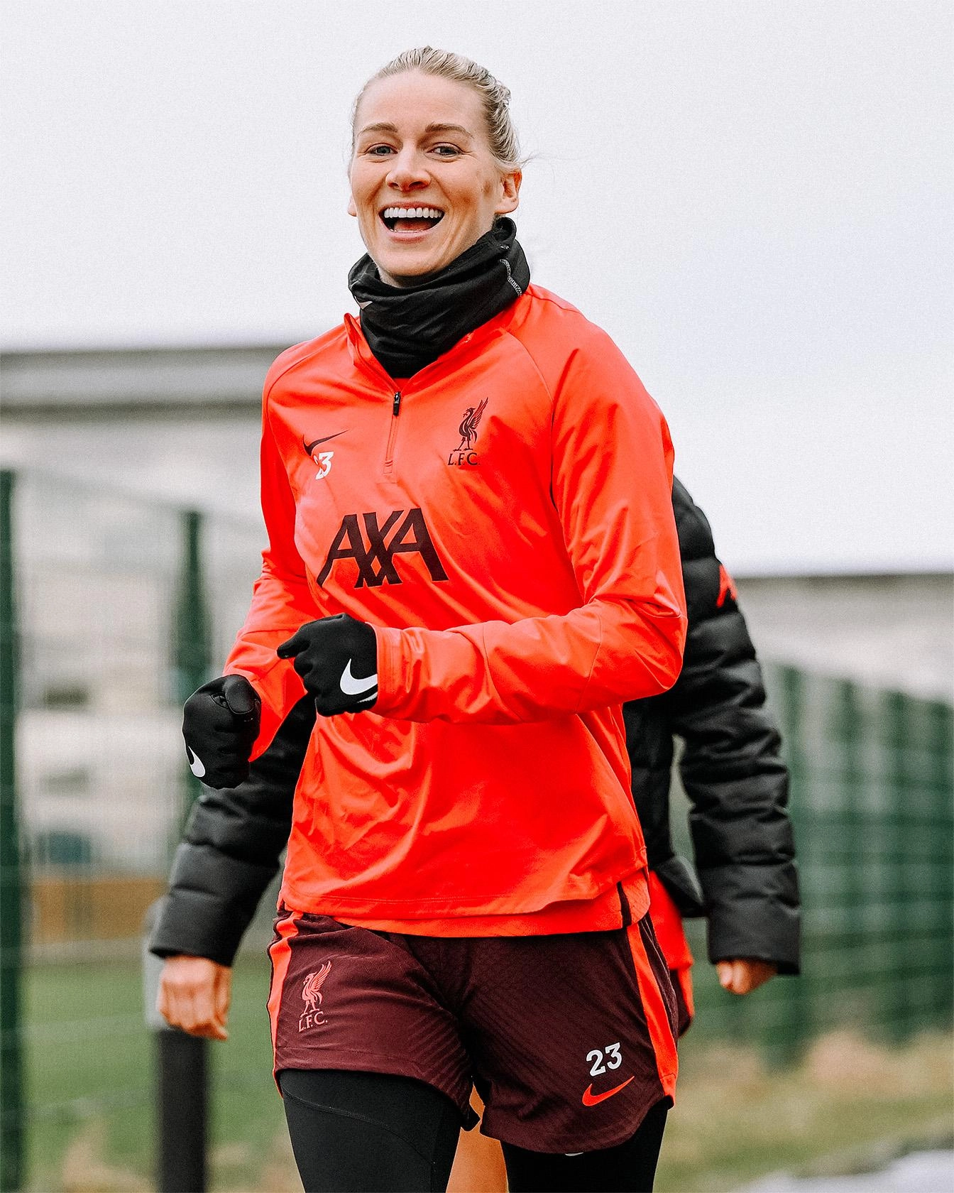 Photos: Sofie Lundgaard trains with LFC Women ahead of United trip - Liverpool FC
